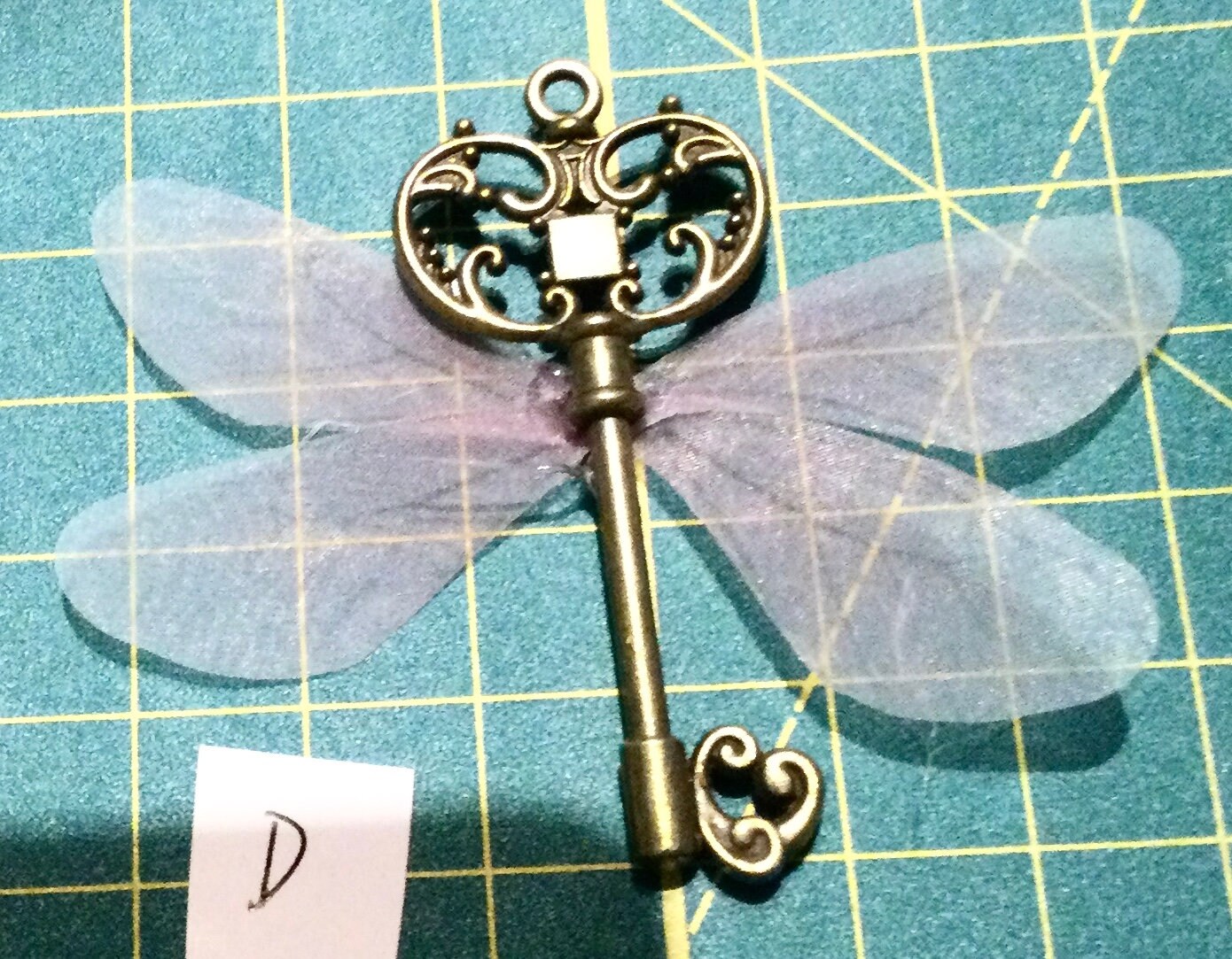 More Magical Flying Key Winged Key Decoration Ornament - Etsy