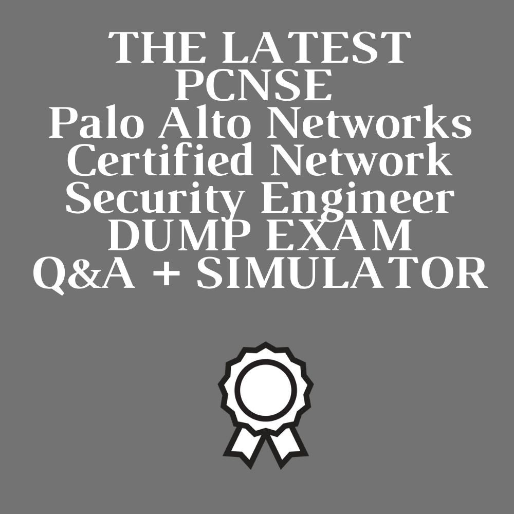 Palo Alto Networks Certified Network Security Engineer Certification ...
