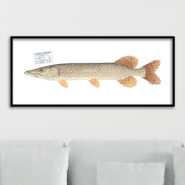 Northern Pike - Etsy