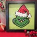 Handmade Grinch Quilling Art: Christmas Character Decor - Etsy