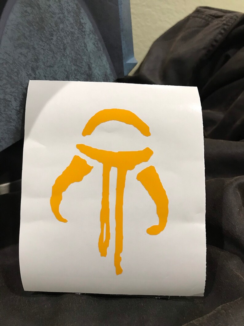 Mandalorian Covert Symbol Vinyl Decal - Etsy Ireland