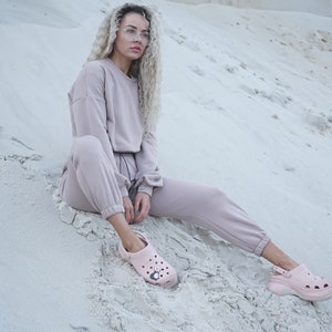 Beige Tracksuit/ Womens Tracksuit / Walking Tracksuit / | Etsy