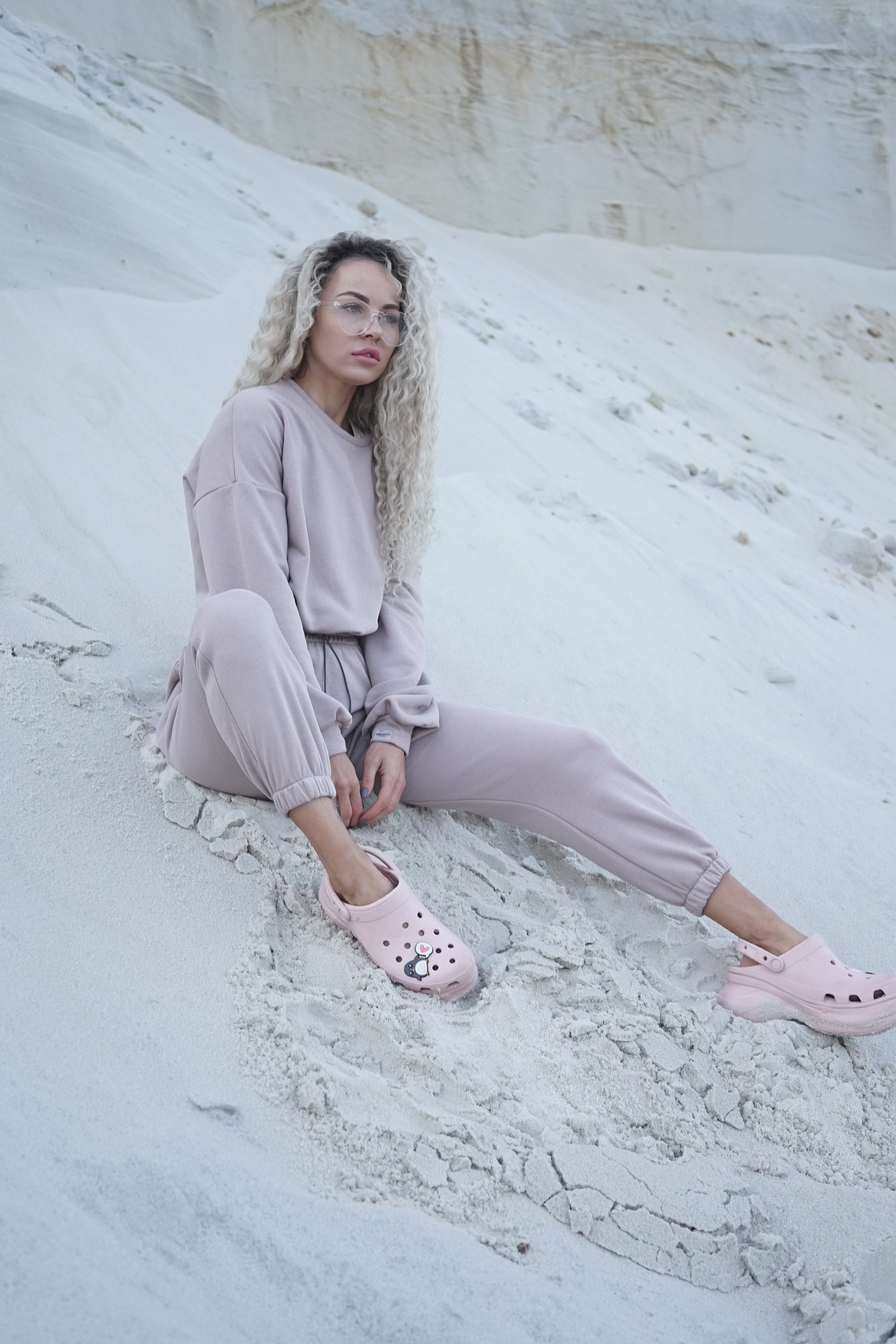 Beige Tracksuit/ Womens Tracksuit / Walking Tracksuit / | Etsy