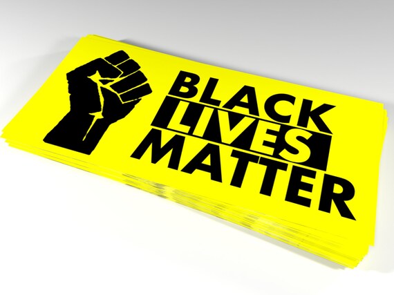 Black Lives Matter Stickers 15 Pack BLM Stickers Say No to | Etsy