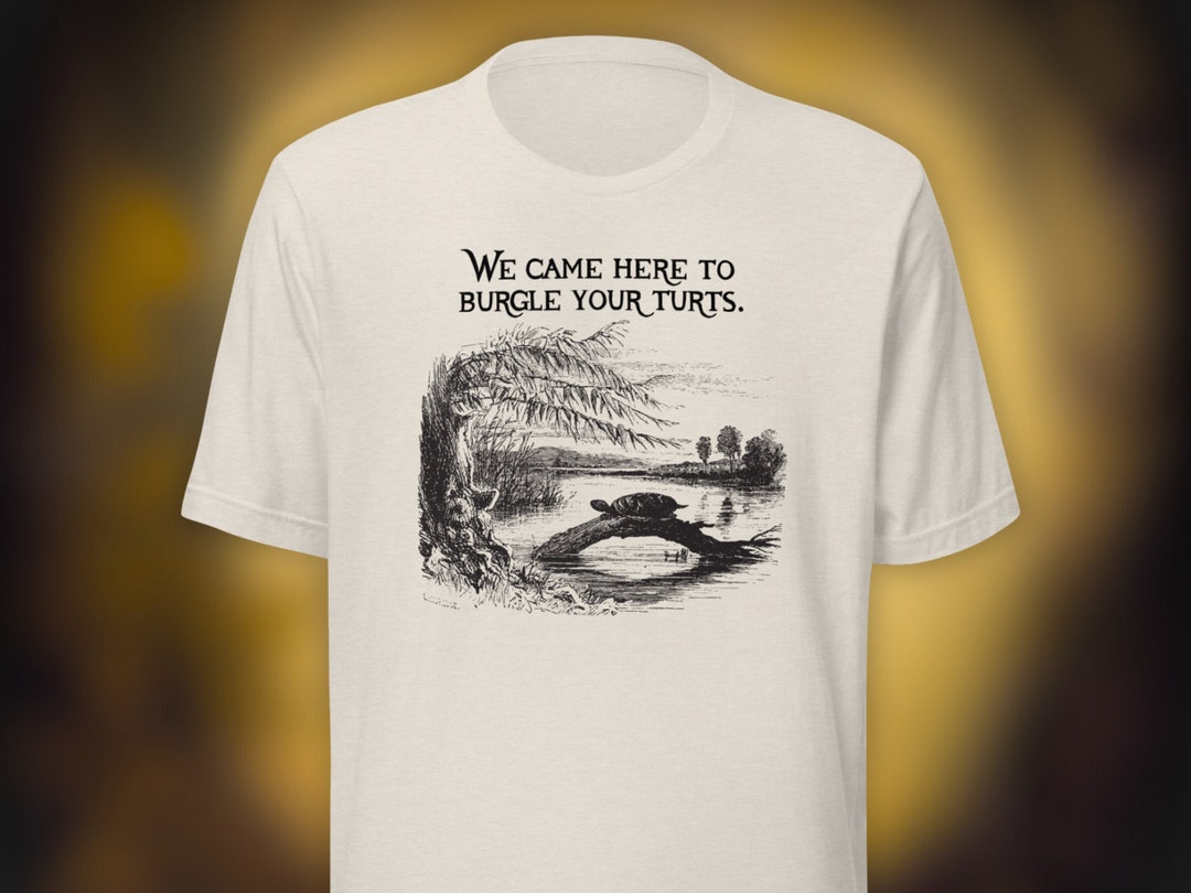 Burgle Your Turts Shirt, Halloween Shirt, Over the Garden Wall Gift ...