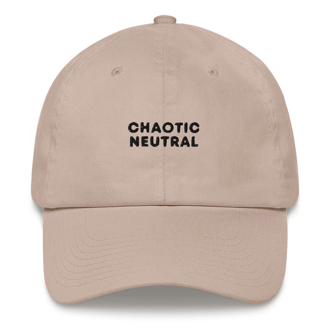 Embroidered Chaotic Neutral Hat, Dnd Hat, RPG Hat, Dungeons and Dragons ...