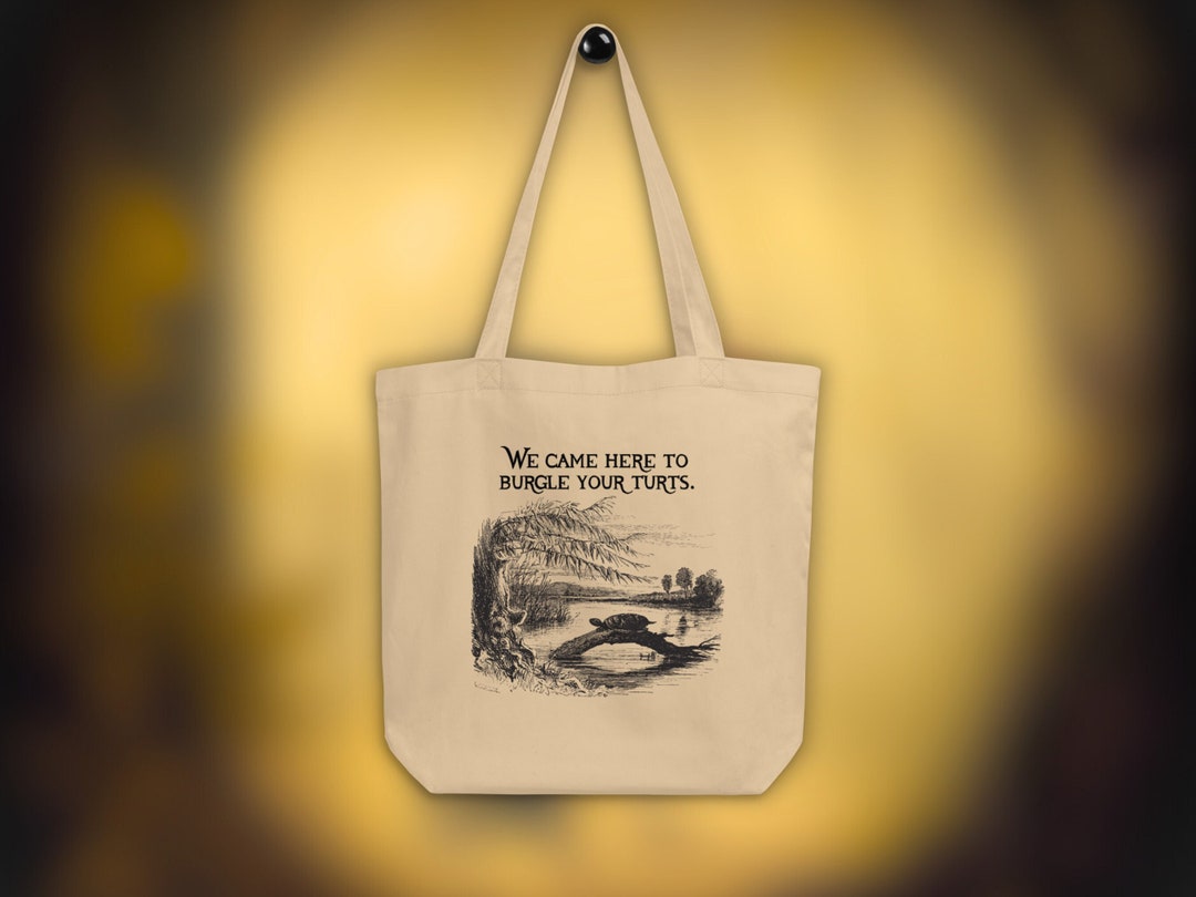 Burgle Your Turts Tote Bag, Halloween Tote, Over the Garden Wall Gift ...