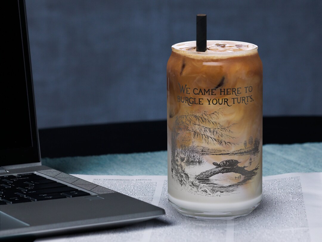 Burgle Your Turts Drinking Glass, Halloween Cup, Over the Garden Wall ...