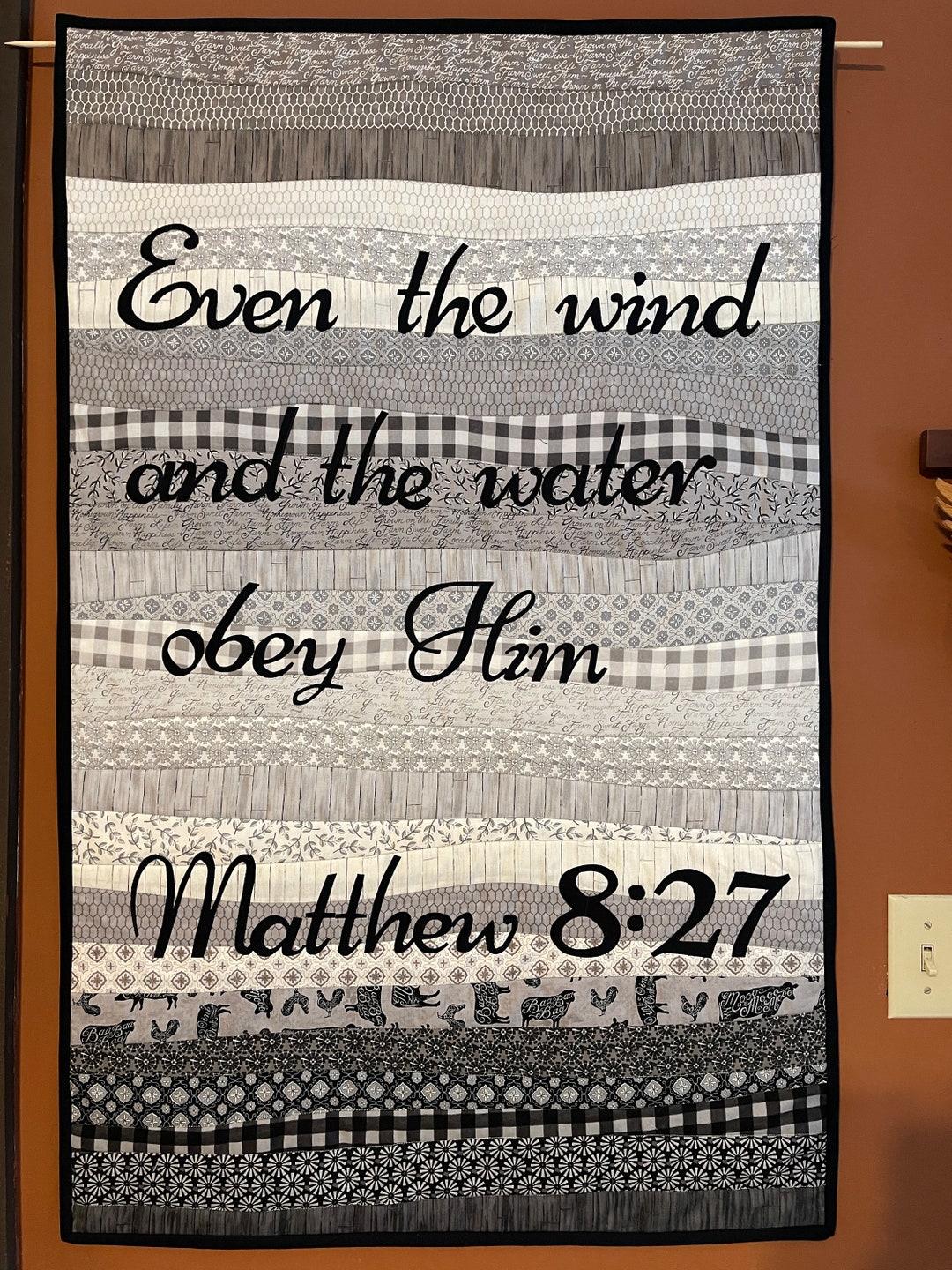 Bible Verse Quilt - Etsy