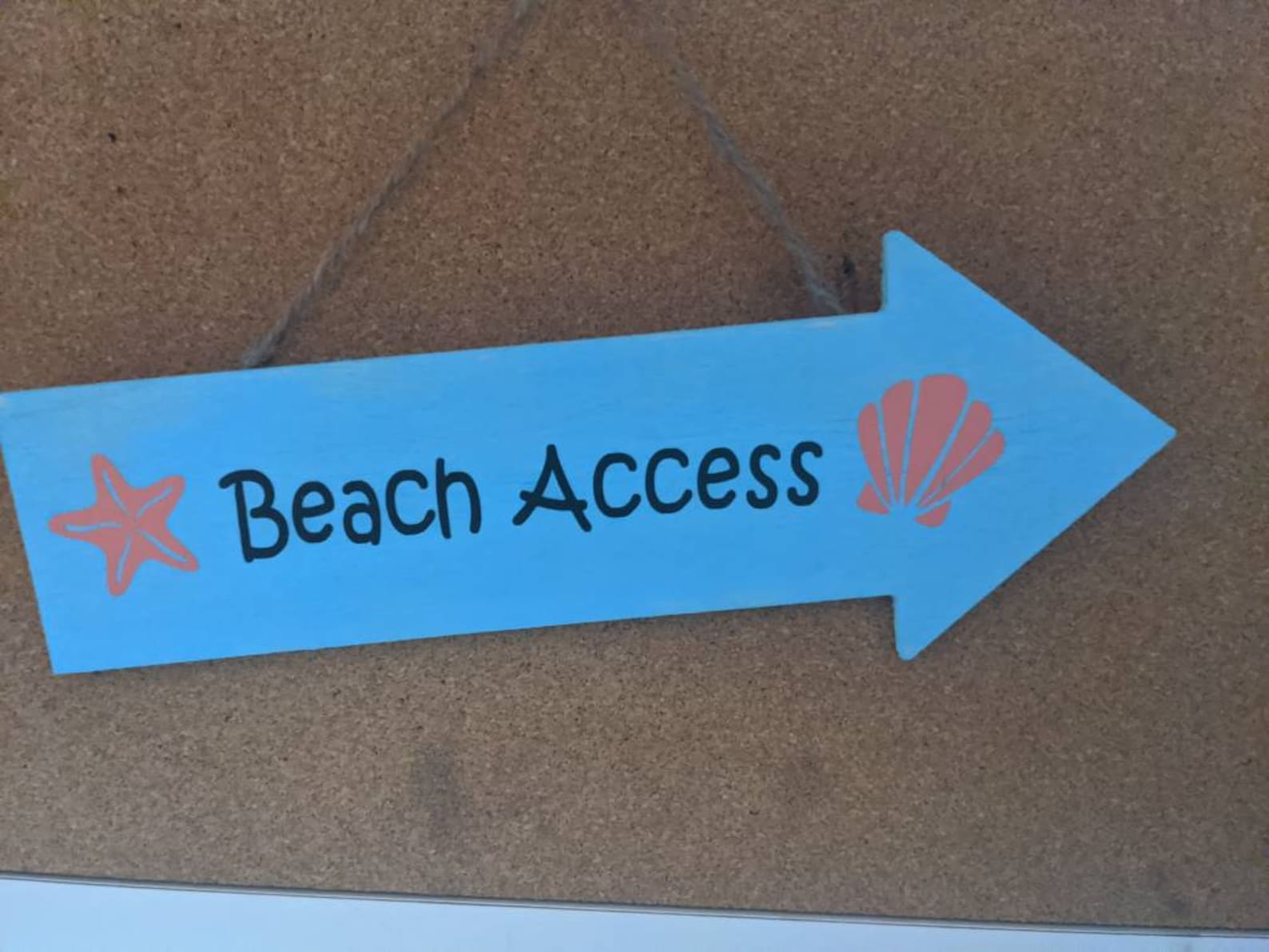 Beach Access Wood Hanging Sign - Etsy