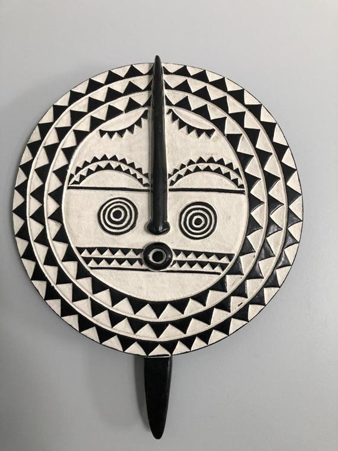 African Shield Wall Decorative Shield Zulu Ancient Shield Hand Carved ...