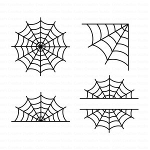 Spider Web Svg Bundle, Spider Web Svg, Spiderweb Svg, Spiderweb Clipart ...