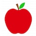 Red Apple Svg, Apple Svg, Teacher Appreciation Svg, Red Apple Svg ...