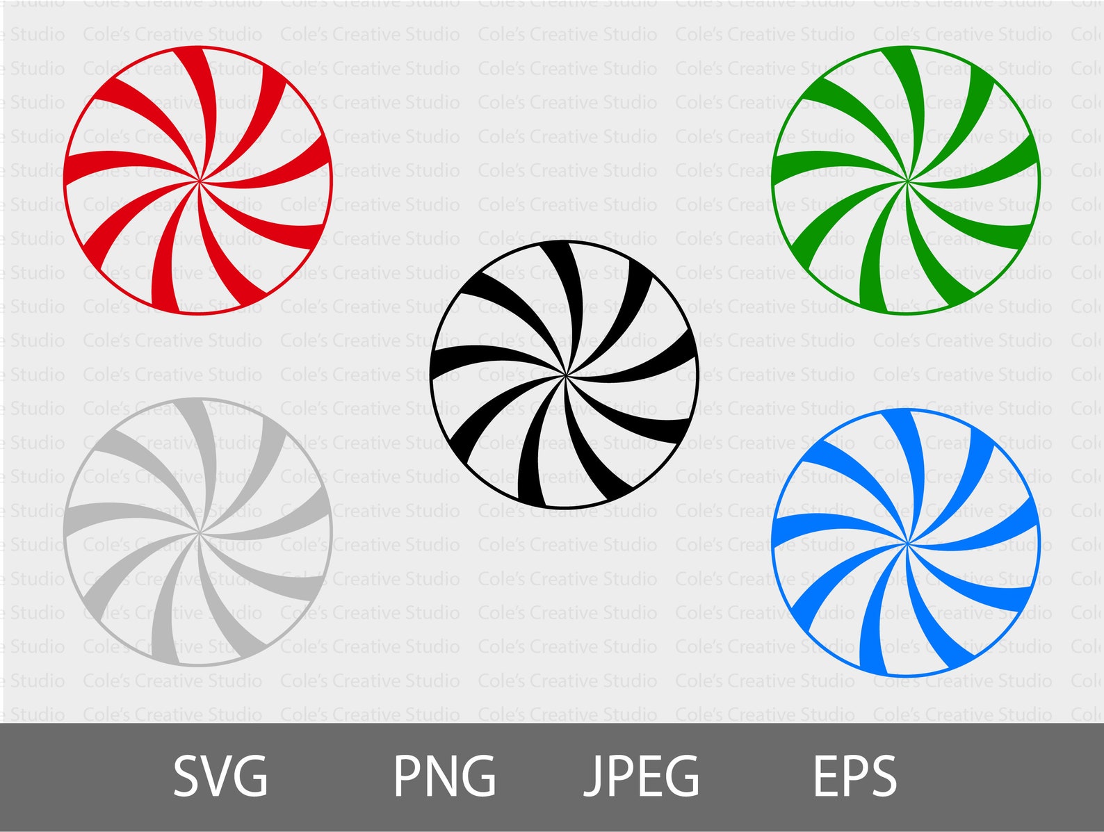 Peppermint Svg Bundle, Christmas Svg Bundle, Christmas Svg, Peppermint ...