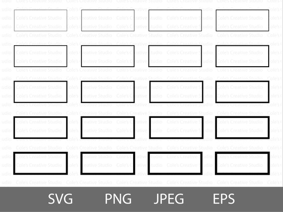 Rectangle Shape Outline