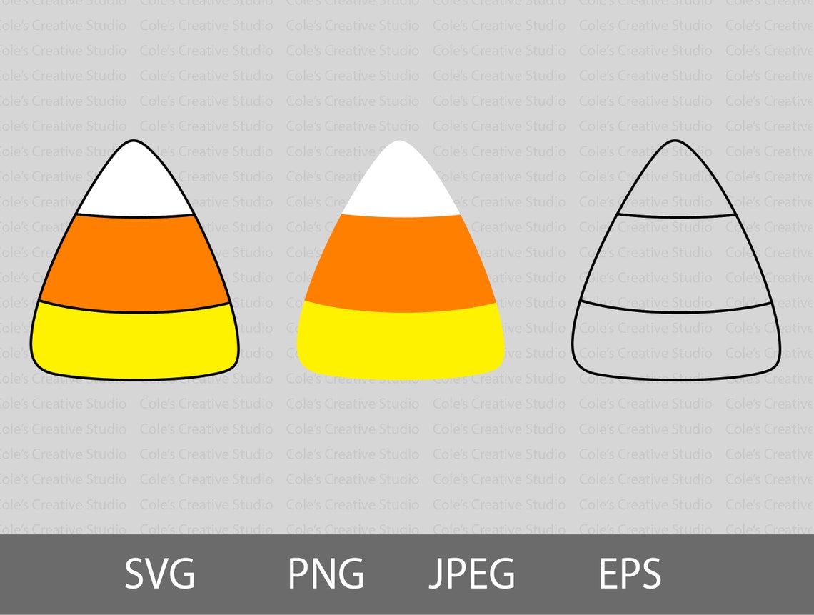 Candy Corn Svg Bundle Simple Candy Corn Candy Candy Svg - Etsy