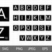 Tile Alphabets Svg Bundle, Tile Alphabet Svg, Tile Letters Svg, Word ...
