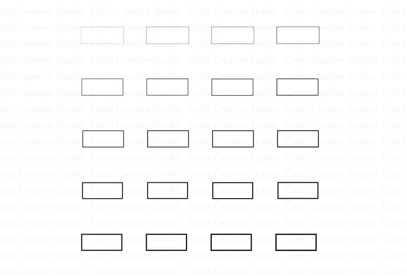 Rectangle Frame SVG, Rectangle Vector, Rectangle Outline, Rectangle ...