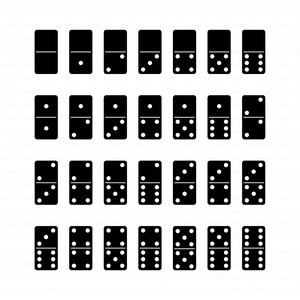 Dominoes Svg Sets Bundle, Dominoes, Domino, Gaming Svg, Casino Svg ...
