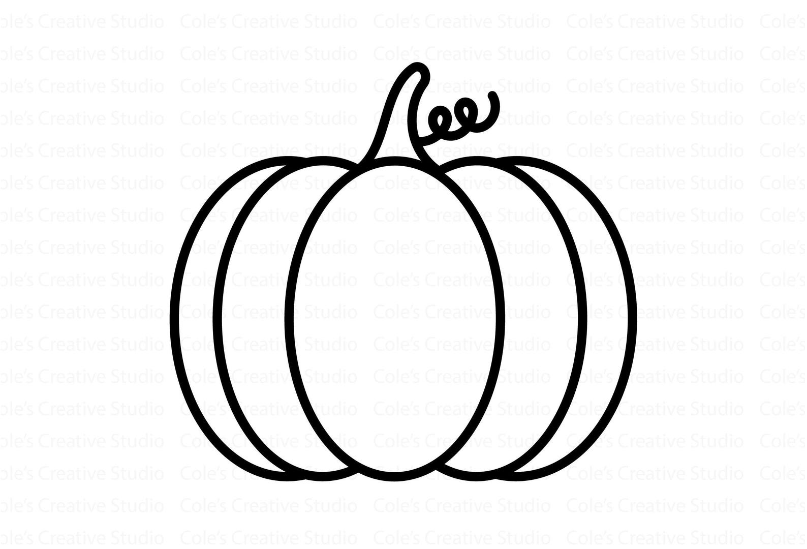 Pumpkin Outline Svg, Pumpkin Svg, Pumpkin Shape Svg, Pumpkin Design Svg ...