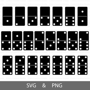 Dominoes Svg Sets Bundle, Dominoes, Domino, Gaming Svg, Casino Svg ...