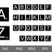 Tile Alphabets Svg Bundle, Tile Alphabet Svg, Tile Letters Svg, Word ...