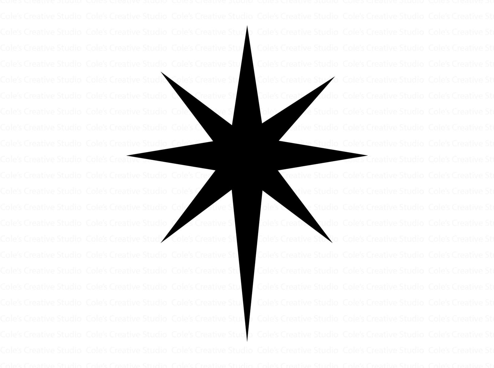Christmas Star Svg, Holiday Star Svg, Nativity Star Svg, Star Svg ...