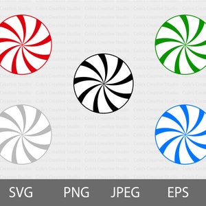 10 Peppermint Svg Bundle, Peppermint Svg, Peppermint Png, Christmas Svg ...