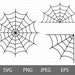 Spider Web Svg Bundle Spider Web Svg Spiderweb Svg - Etsy