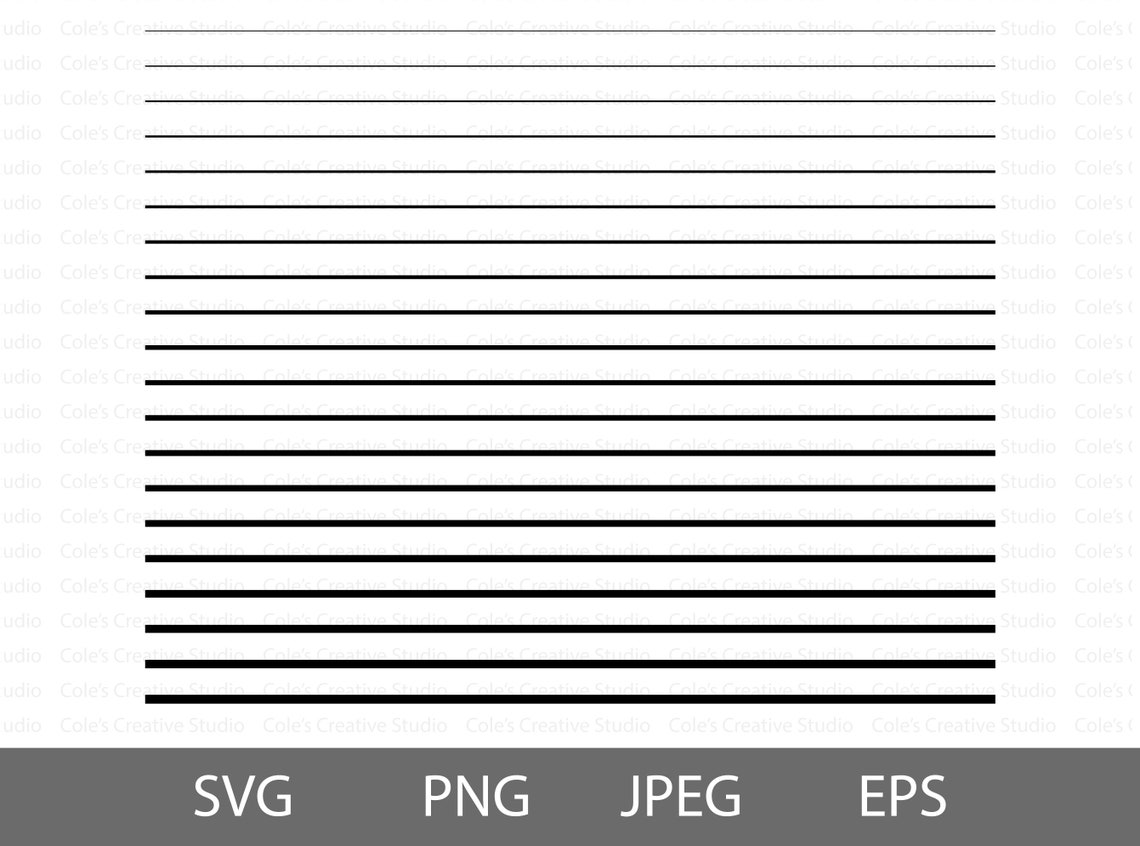 Straight Line Svgs Straight Line Vectors Solid Lines - Etsy