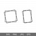 Double Frame Pair Svg, Square Frame Svg, Rectangle Frame Svg, Frame Svg ...