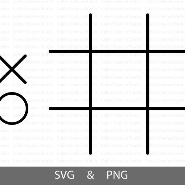 Tic Tac Toe Clipart - Etsy