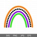 Halloween Boho Rainbow Svg, Boho Rainbow Svg, Boho Rainbow Png, Boho ...