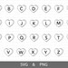 Conversation Hearts Alphabet Svg Bundle, Conversation Hearts ...