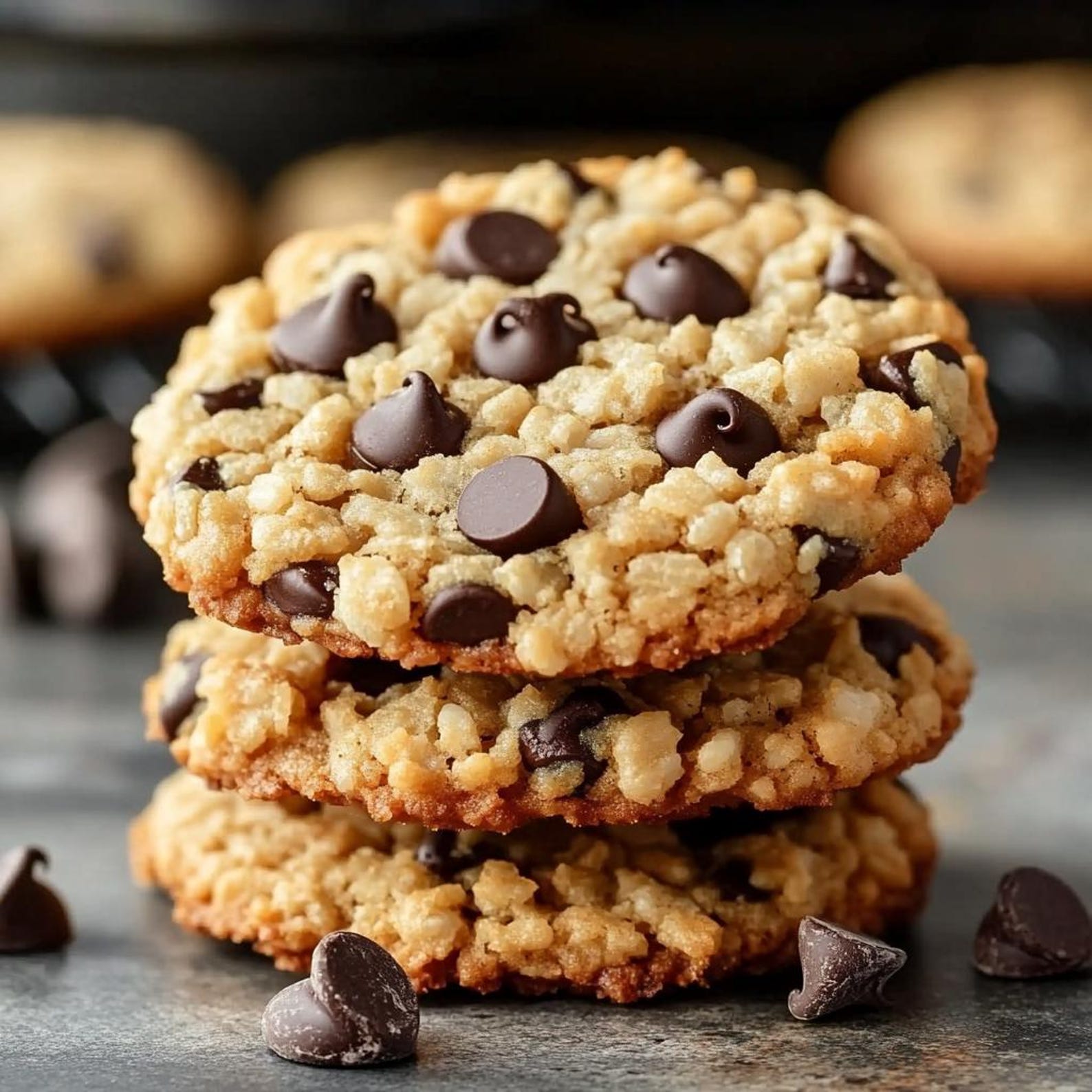 Rice Krispie Chocolate Chip Cookies Recipe - Etsy