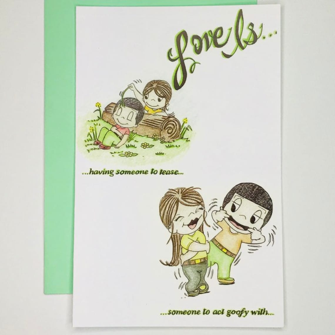 Love is Greeting Cards by Kim Casali 12 Pack - Etsy