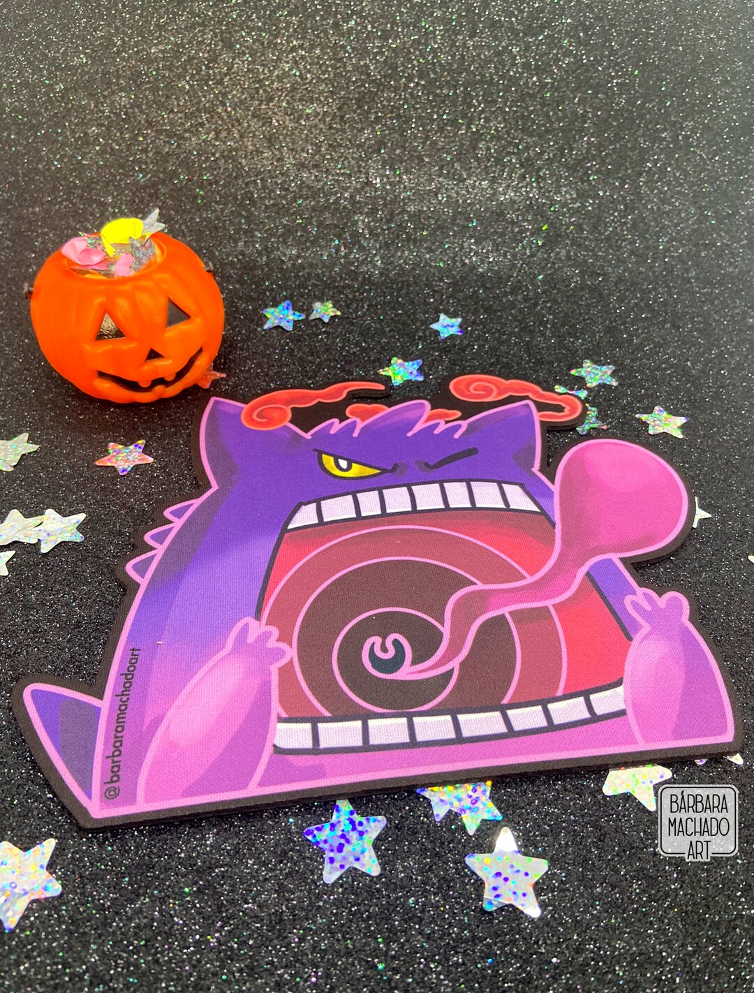 Mousepad Gengar Gigantamax Mousepad Stickers - Etsy