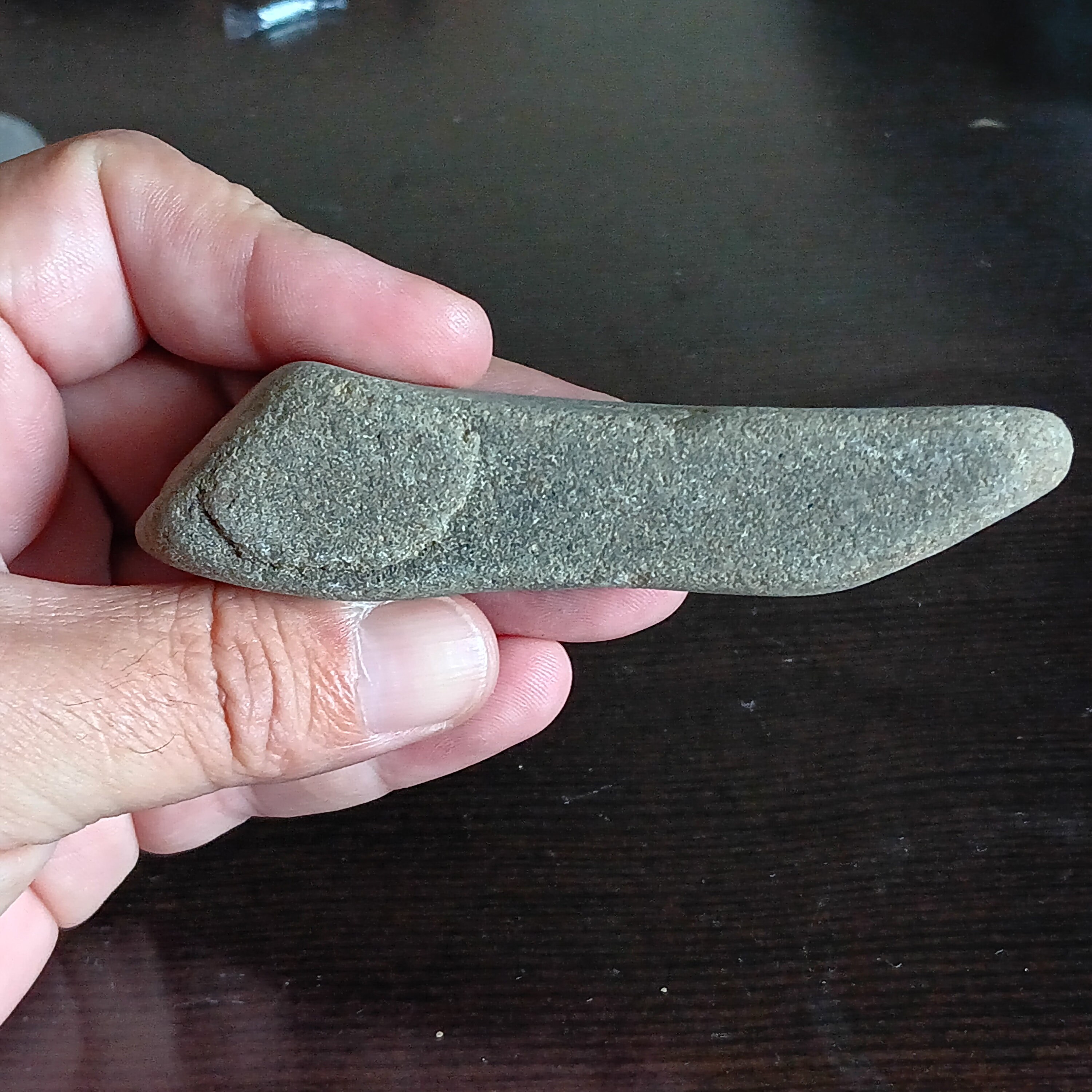 Atlatl Weight Indian Artifact Wit Eyes - Etsy