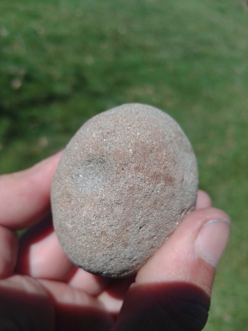 Indian Artifacts Dimpled Bola Stone | Etsy
