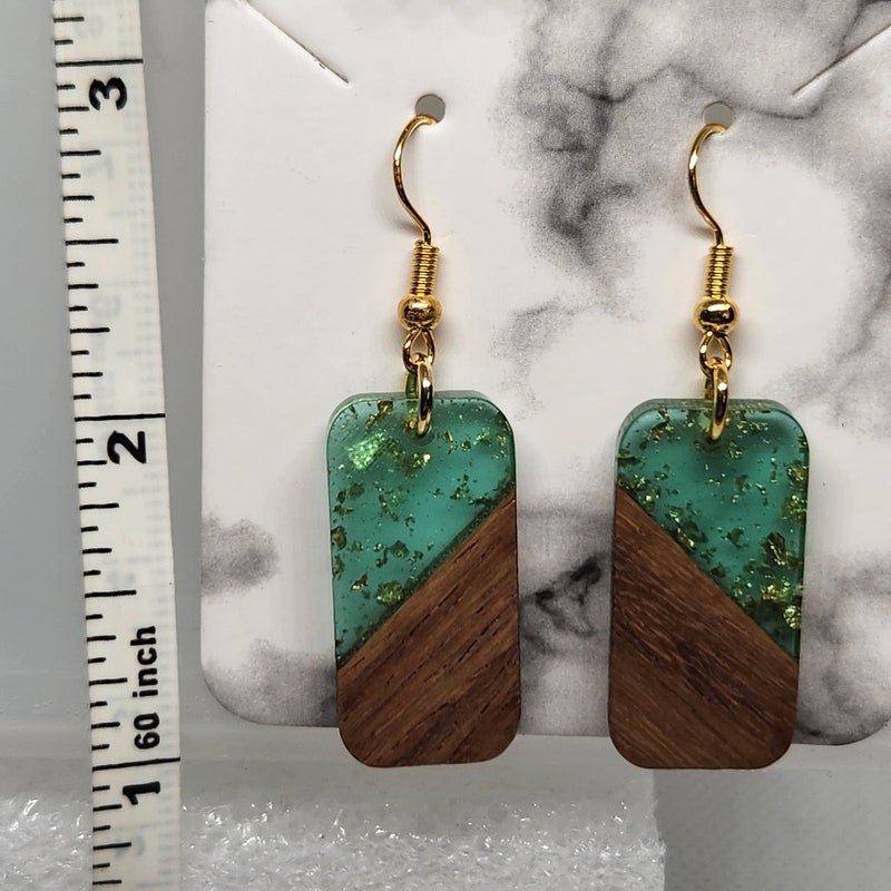 Epoxy Resin Earrings - Etsy