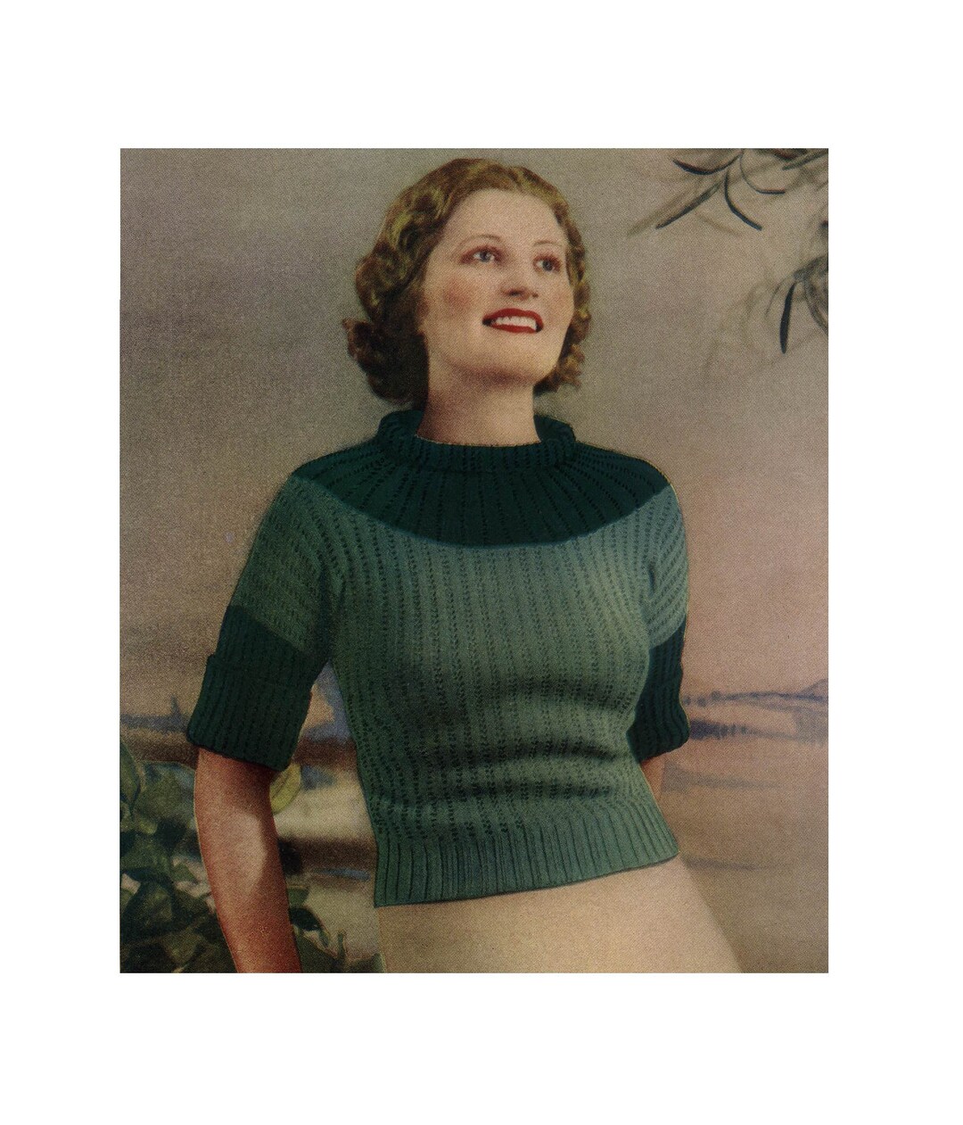 Vintage 1934 Knitting Pattern. Copy of Original. Pdf Only. - Etsy