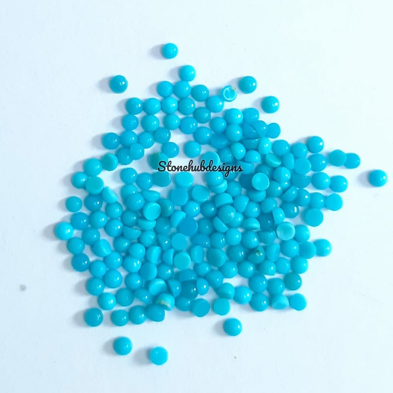 Turquoise Cabachons Small - Etsy