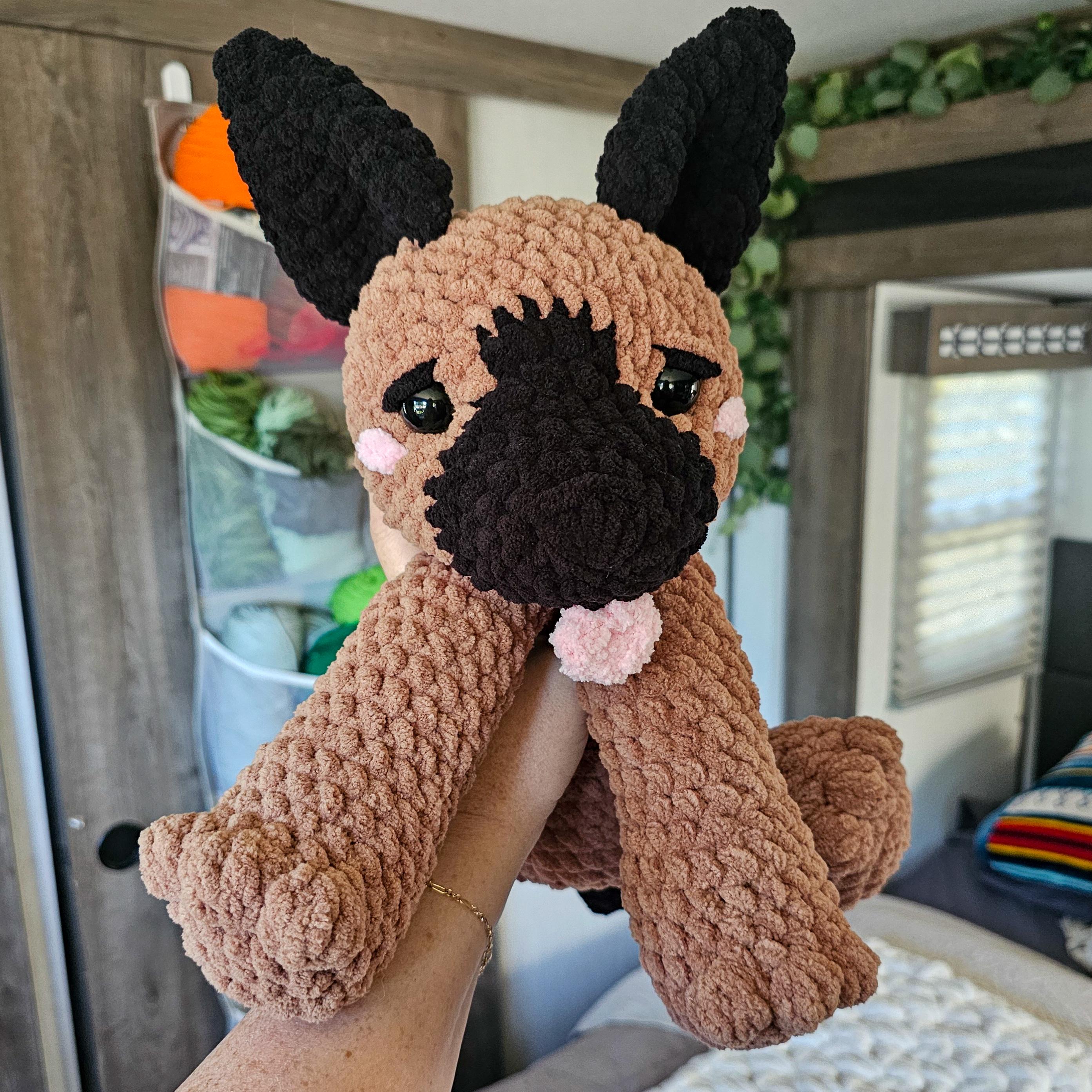 Scout the German Shepard Crochet Amigurumi Pattern Dog Crochet Pattern ...