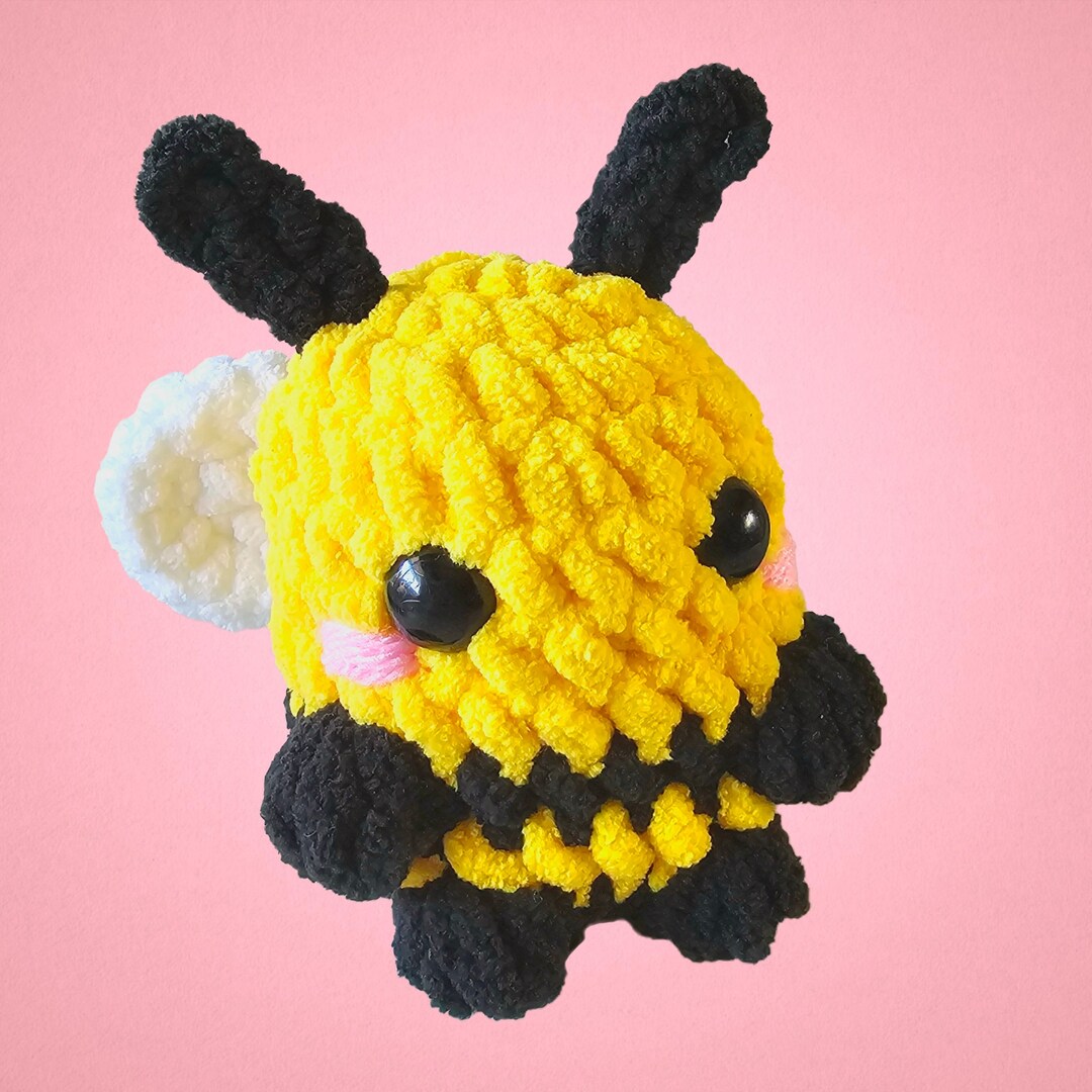 Chunky Baby Bee Amigurumi Crochet Bee Stuffed Bee Honey Bee Gift Bumble ...