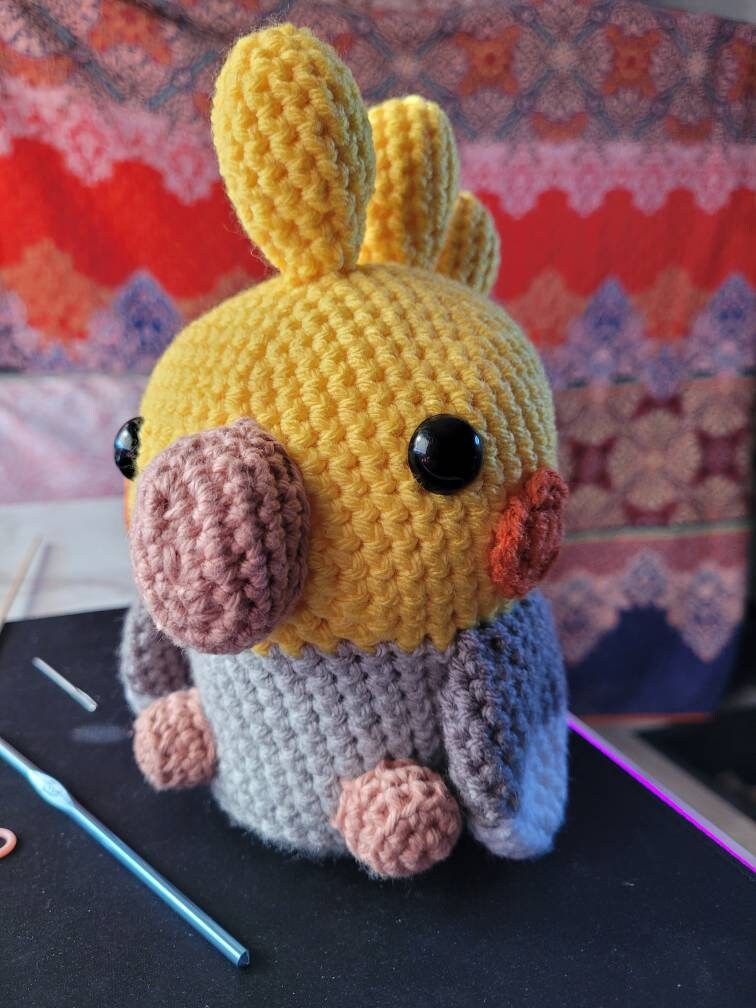 Zelda and Yoshi Crochet Cockatiel Parrot Bird Amigurumi Kawaii - Etsy