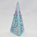 Tutorial for Beaded Pyramid, 6" Tall, 3D Bead Embroidery Designed by ...