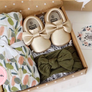 Baby Gift Box, Baby Gift Set, Ready to Ship Baby Shower Gift With Card ...
