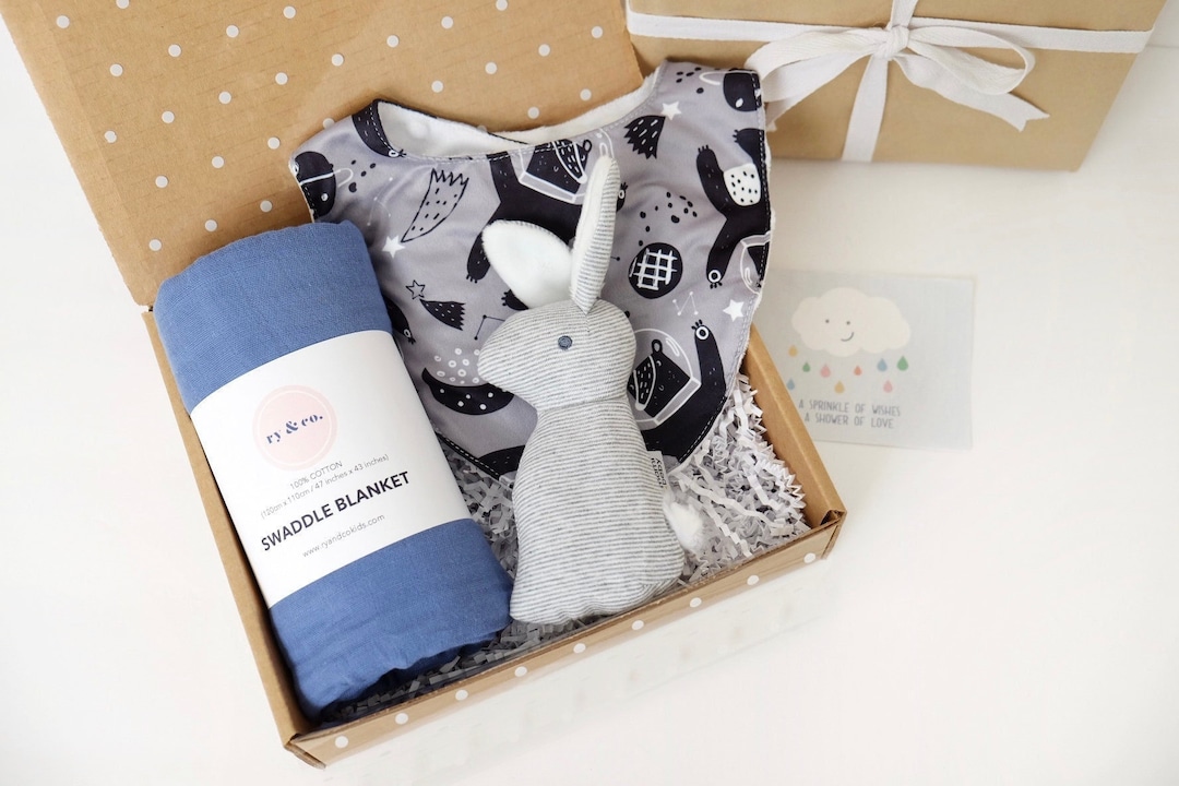 Baby Gift Box Boy, Baby Shower Gift Set Boy, Gifts for Babies ...