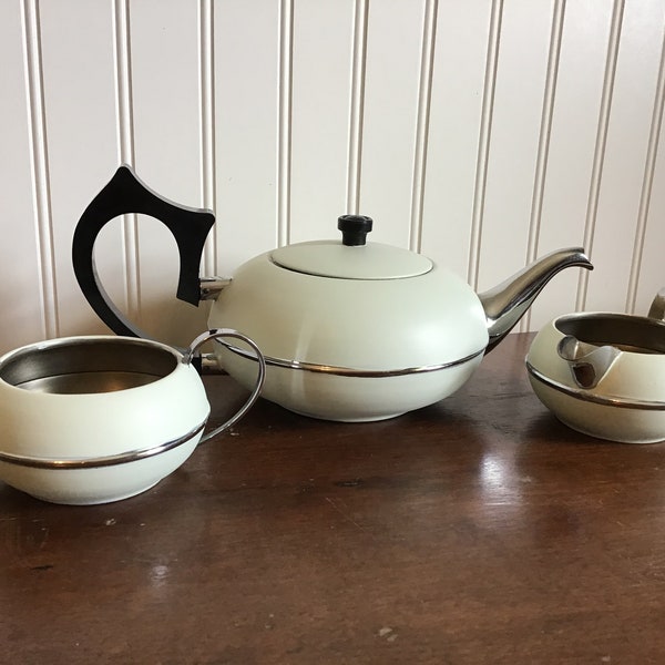 Silver Plate Tea Set - Etsy