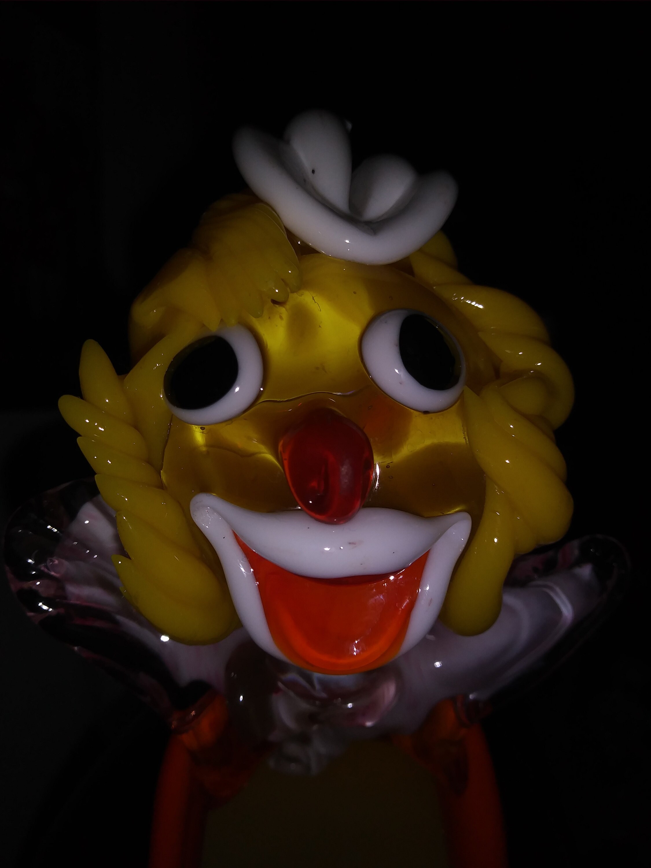 Murano Glass Clown Candy Dish - Etsy